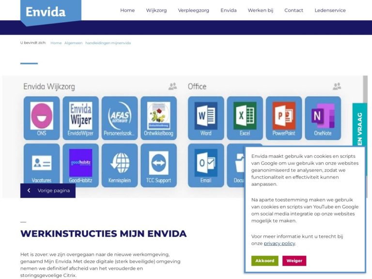 Inloggen bij Envida – Inloggen Bij