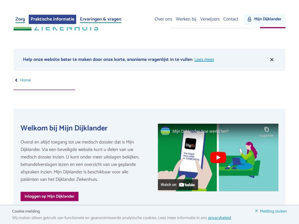 Inloggen bij Mijn Dijklander – Inloggen Bij