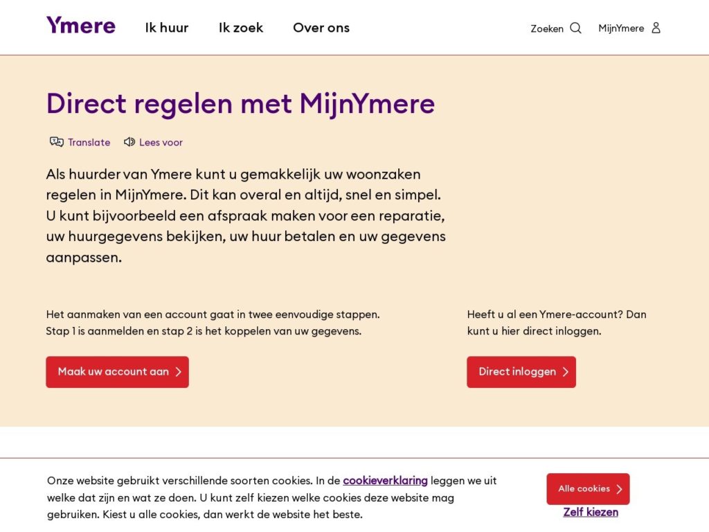 Inloggen bij Mijn Ymere – Inloggen Bij