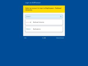 Inloggen bij Brightspace Radboud – Inloggen Bij