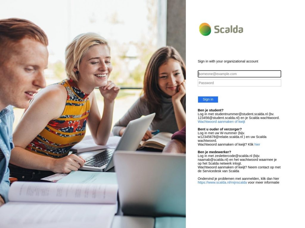 Inloggen bij Mijn Scalda – Inloggen Bij