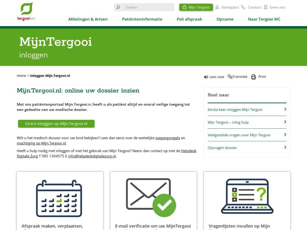 Inloggen bij Webmail Tergooi – Inloggen Bij