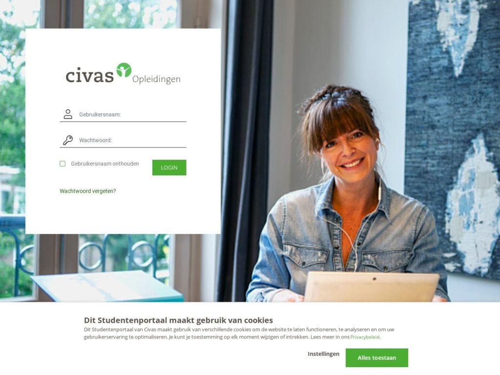Inloggen bij Civas Studentenportaal – Inloggen Bij