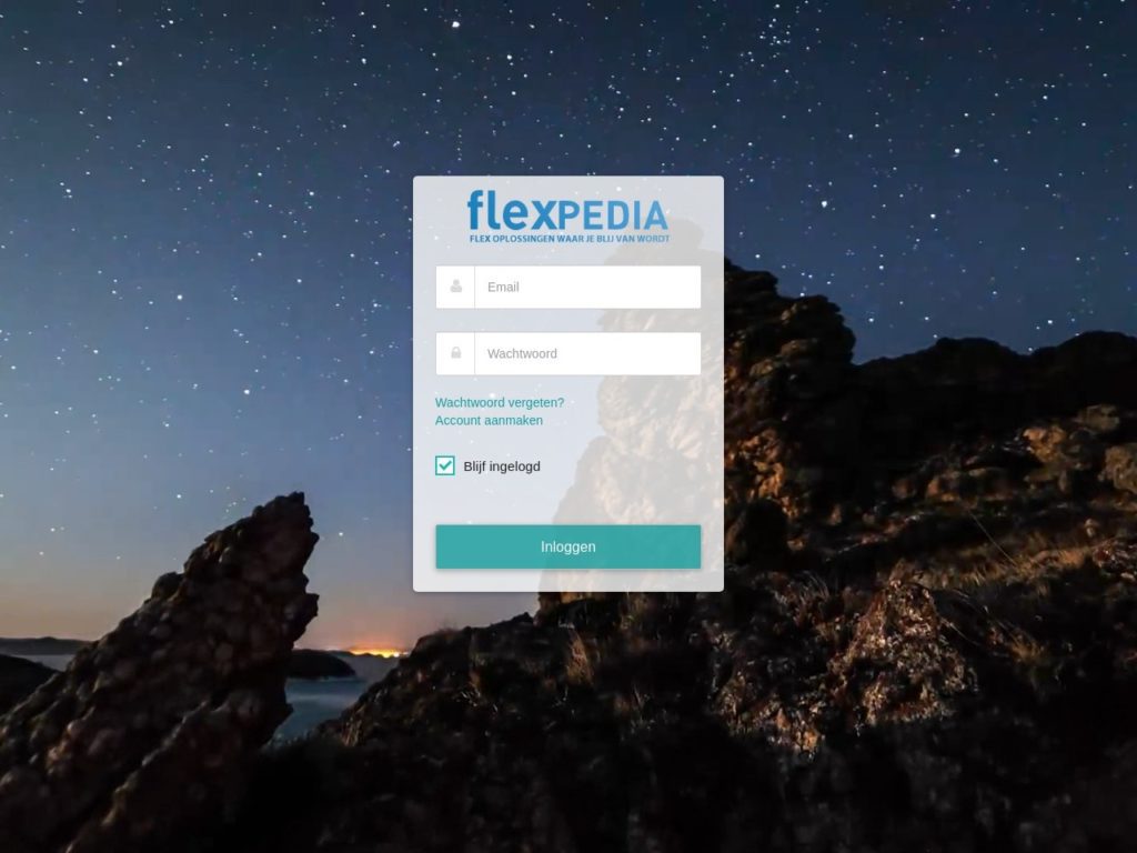 Inloggen bij Flexpedia – Inloggen Bij
