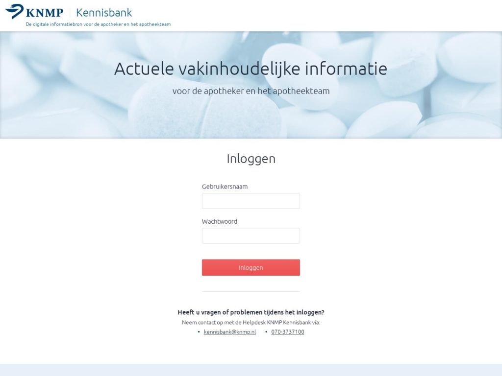 Inloggen bij Knmp Kennisbank – Inloggen Bij