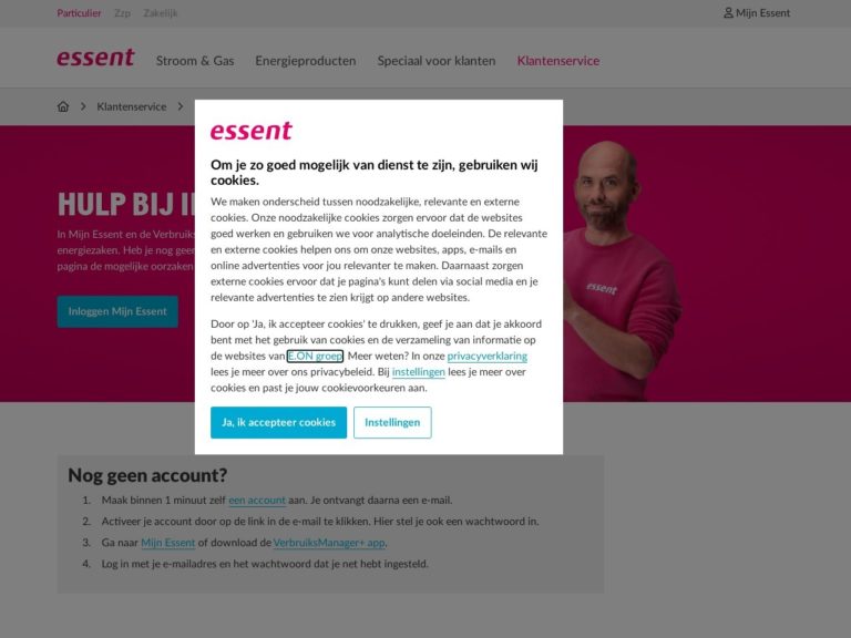 Inloggen bij Mijn Essent – Inloggen Bij