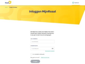 Inloggen bij Mijn Reaal – Inloggen Bij
