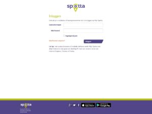 Inloggen bij Mijn Spotta Bezorgers – Inloggen Bij