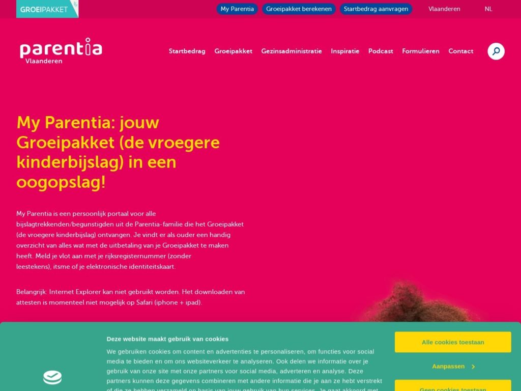 Inloggen bij My Parentia – Inloggen Bij