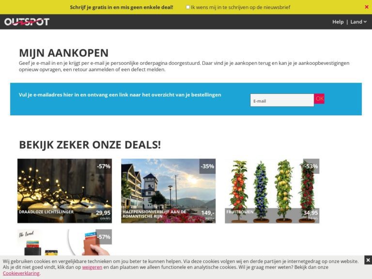 Inloggen bij Outspot – Inloggen Bij