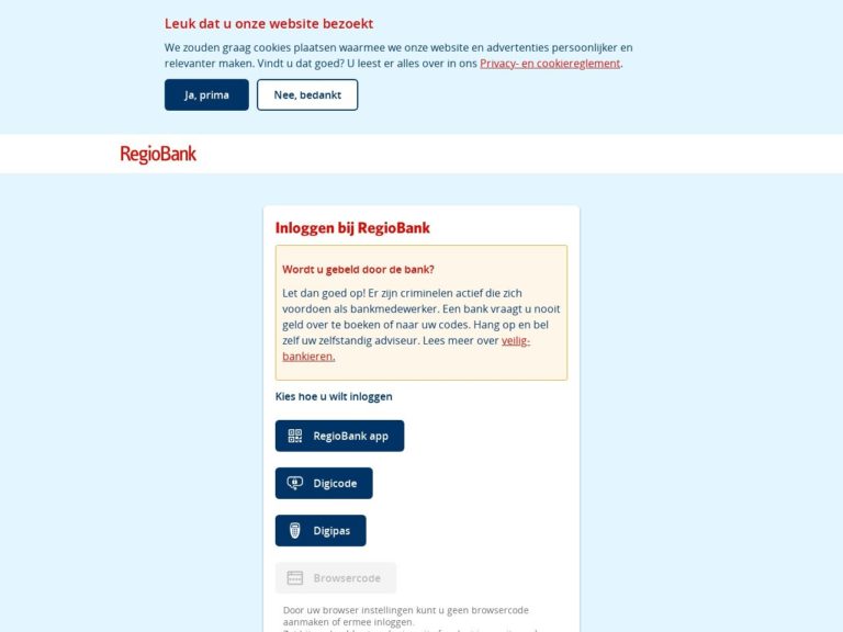 Inloggen bij Rbrb Bank – Inloggen Bij
