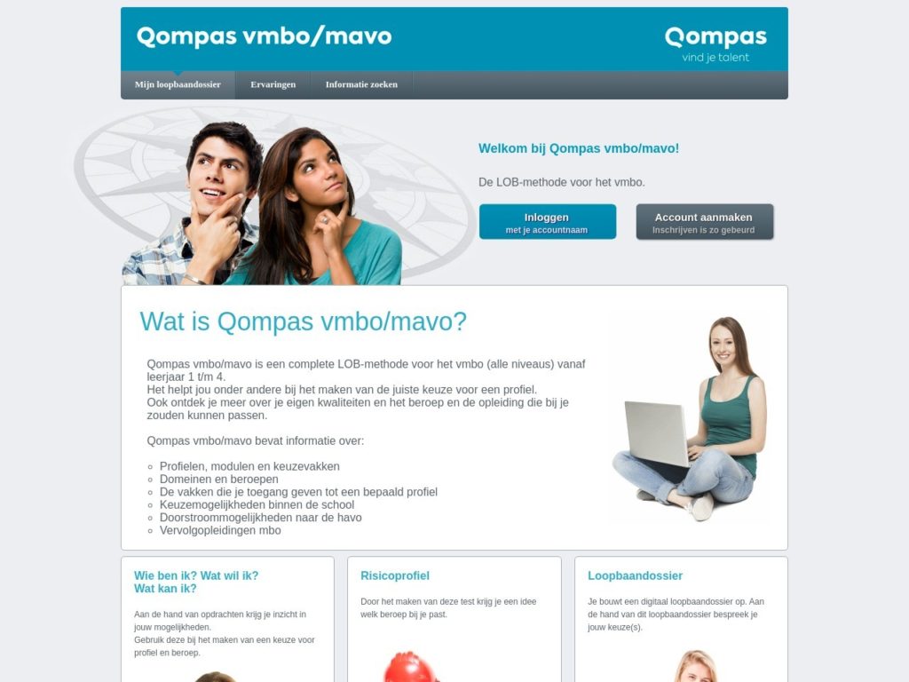 Inloggen bij Qompas – Inloggen Bij