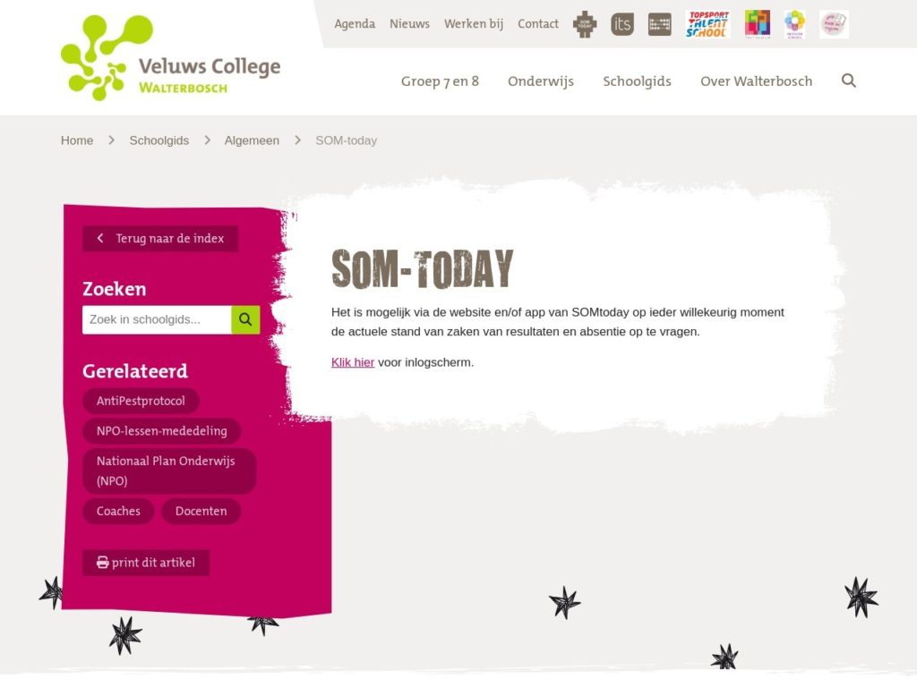 Inloggen bij Somtoday Veluws College – Inloggen Bij