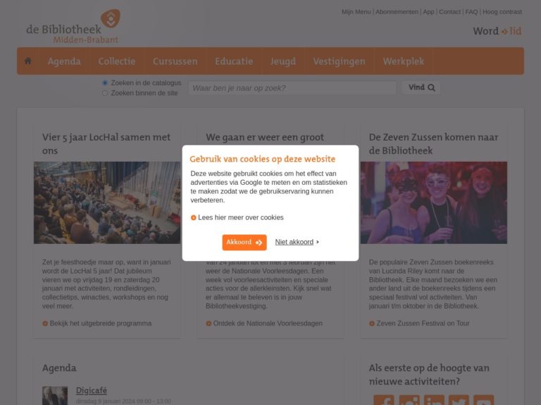 Inloggen bij Bibliotheek Midden Brabant – Inloggen Bij