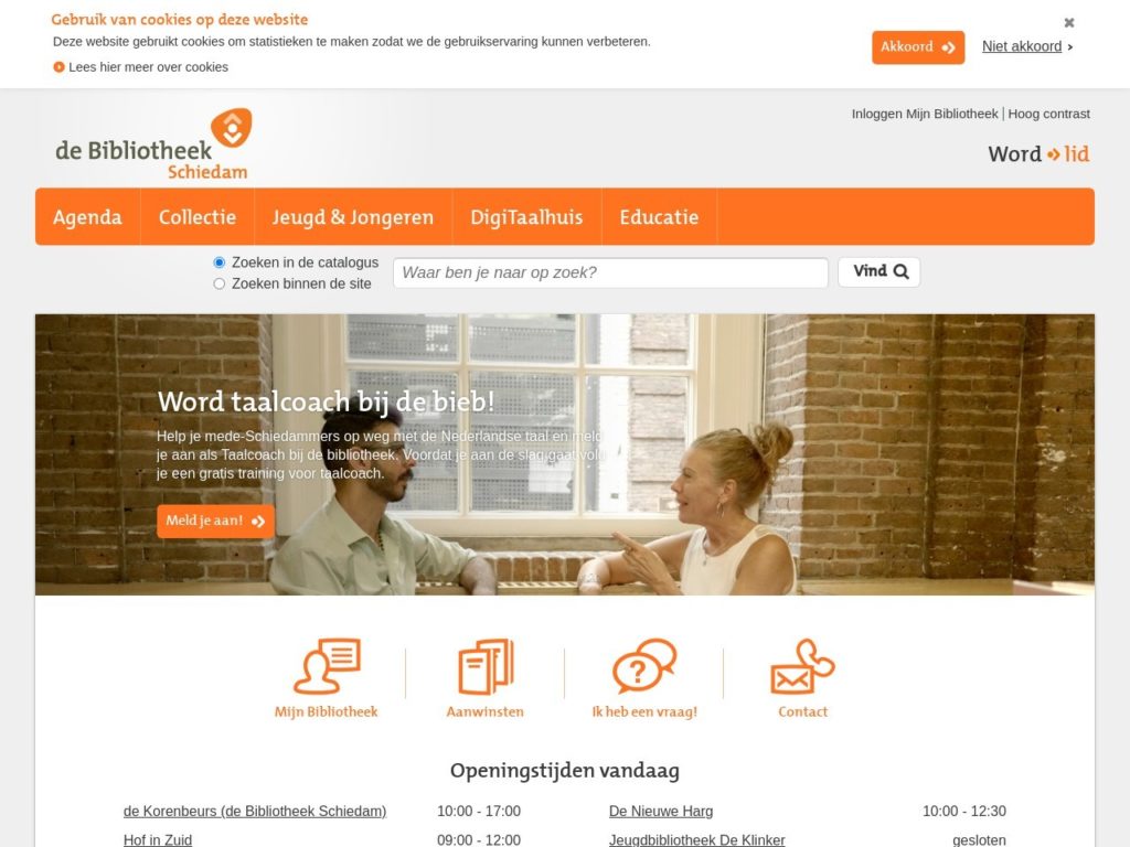Inloggen bij Bibliotheek Schiedam – Inloggen Bij