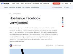 Inloggen bij Facebook Account Verwijderen Zonder – Inloggen Bij