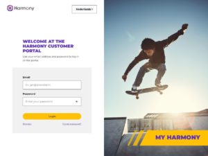 Inloggen bij Harmony Service Center – Inloggen Bij