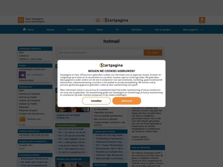 Inloggen bij Hotmail Startpagina – Inloggen Bij