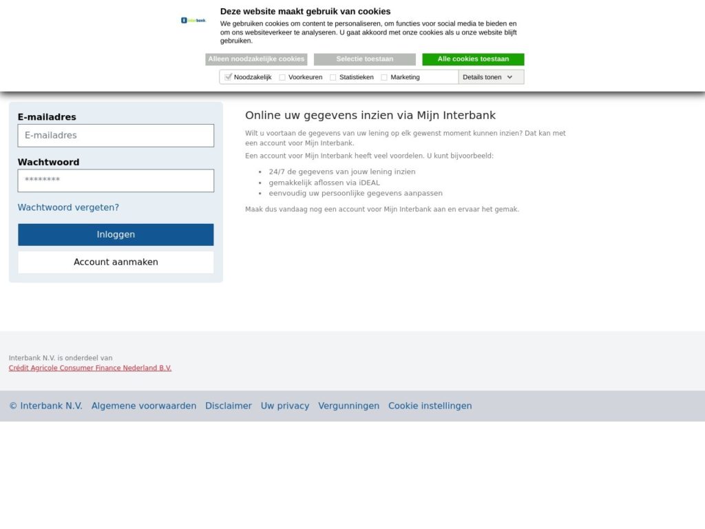 Inloggen bij Interbank – Inloggen Bij