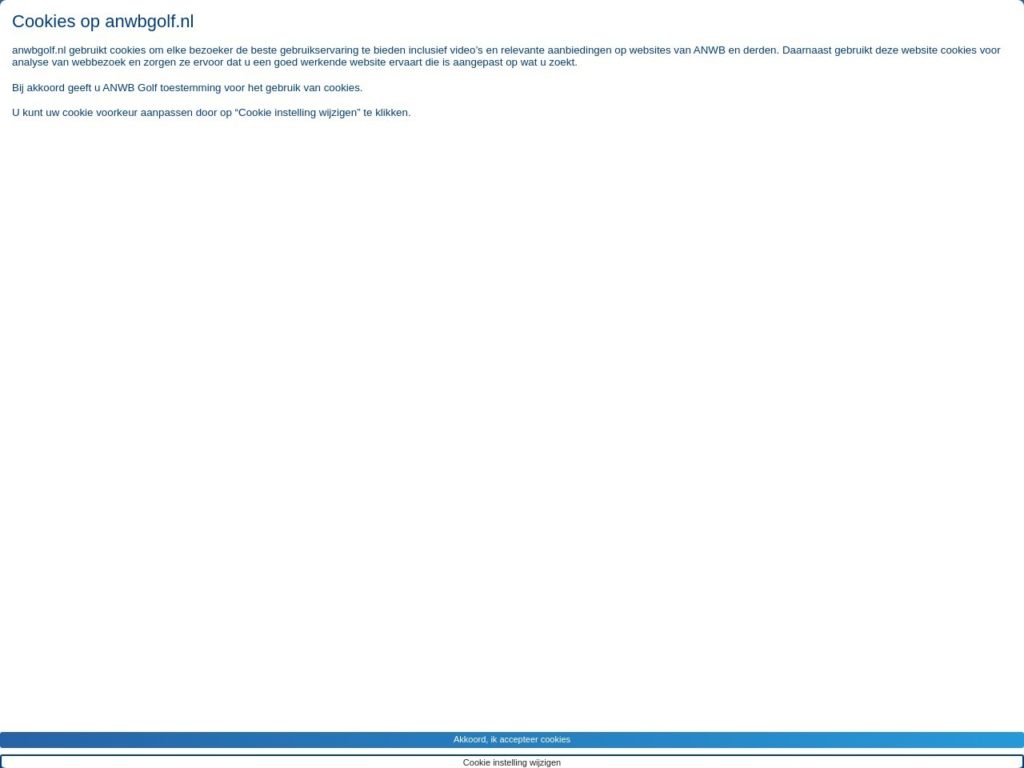 Inloggen bij Anwb Golf – Inloggen Bij