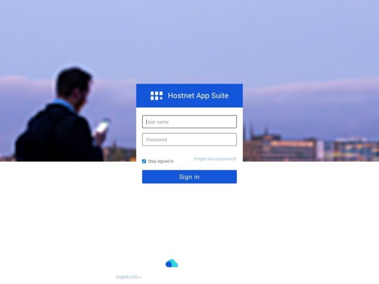 Inloggen bij Appsuite Hostnet – Inloggen Bij
