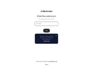 Inloggen bij Mentimeter Code – Inloggen Bij