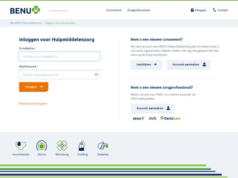 Inloggen bij Mijn Benu – Inloggen Bij