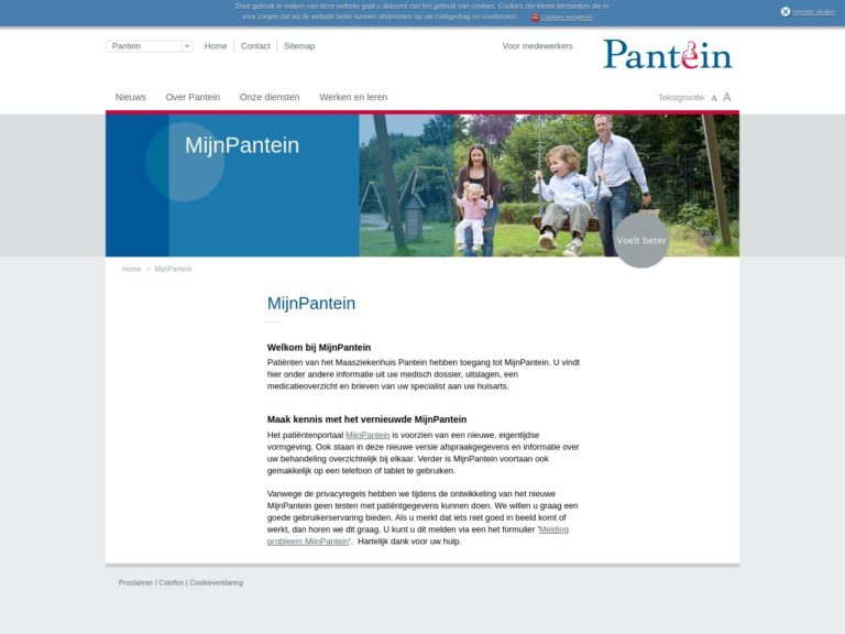 Inloggen bij Mijn Pantein – Inloggen Bij