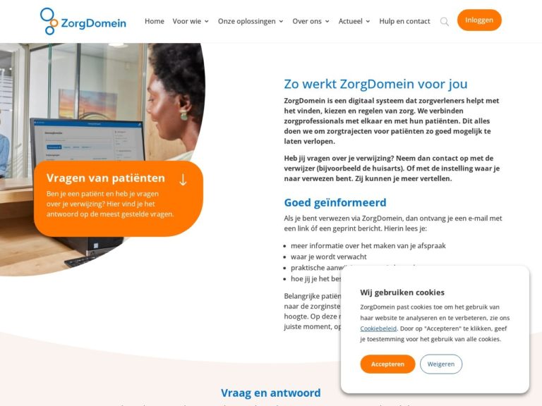 Inloggen bij Mijn Zorgdomein – Inloggen Bij
