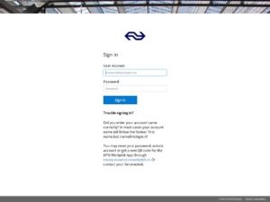 Inloggen bij Ns Werkplek – Inloggen Bij