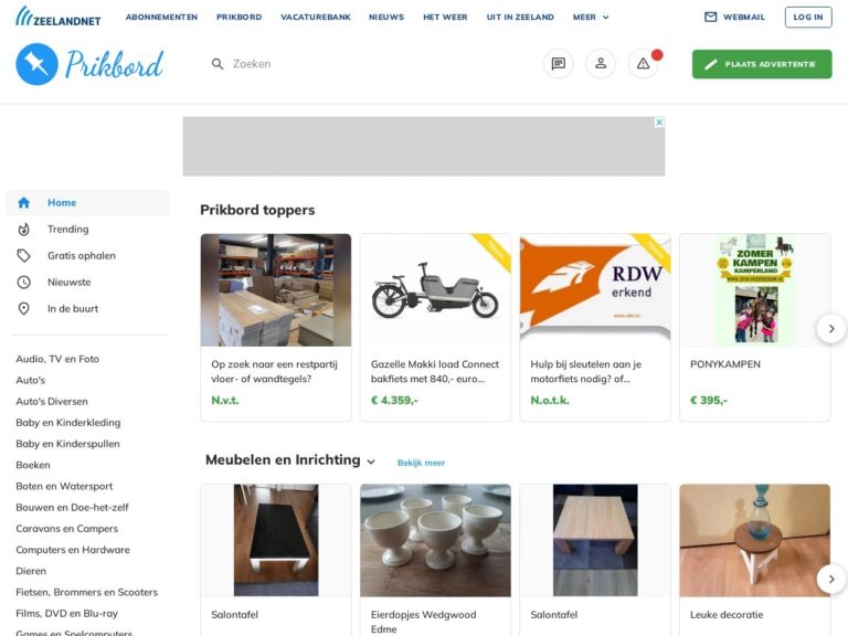 Inloggen bij Prikbord Zeelandnet – Inloggen Bij