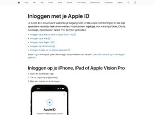 Inloggen bij Apple Id Op Android – Inloggen Bij