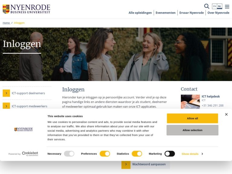 Inloggen bij Canvas Nyenrode – Inloggen Bij