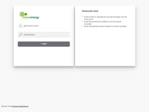 Inloggen bij Clean Energy – Inloggen Bij