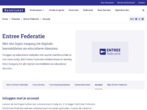 Inloggen bij Entree Kennisnet – Inloggen Bij