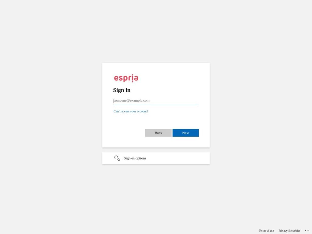 Inloggen bij Espria Intranet – Inloggen Bij