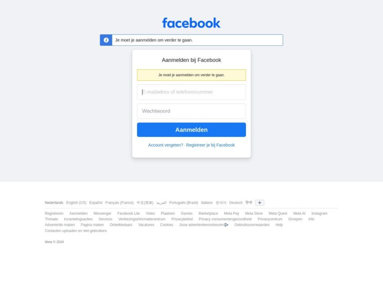 Inloggen bij Facebook Met Google – Inloggen Bij