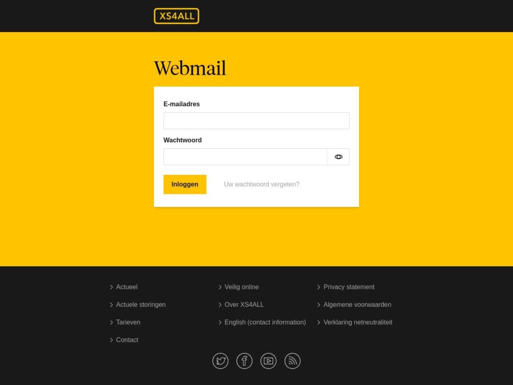 Inloggen bij Xs4all Email – Inloggen Bij