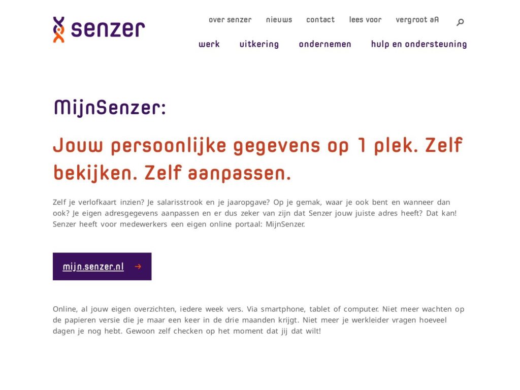 Inloggen bij Mijn Senzer – Inloggen Bij