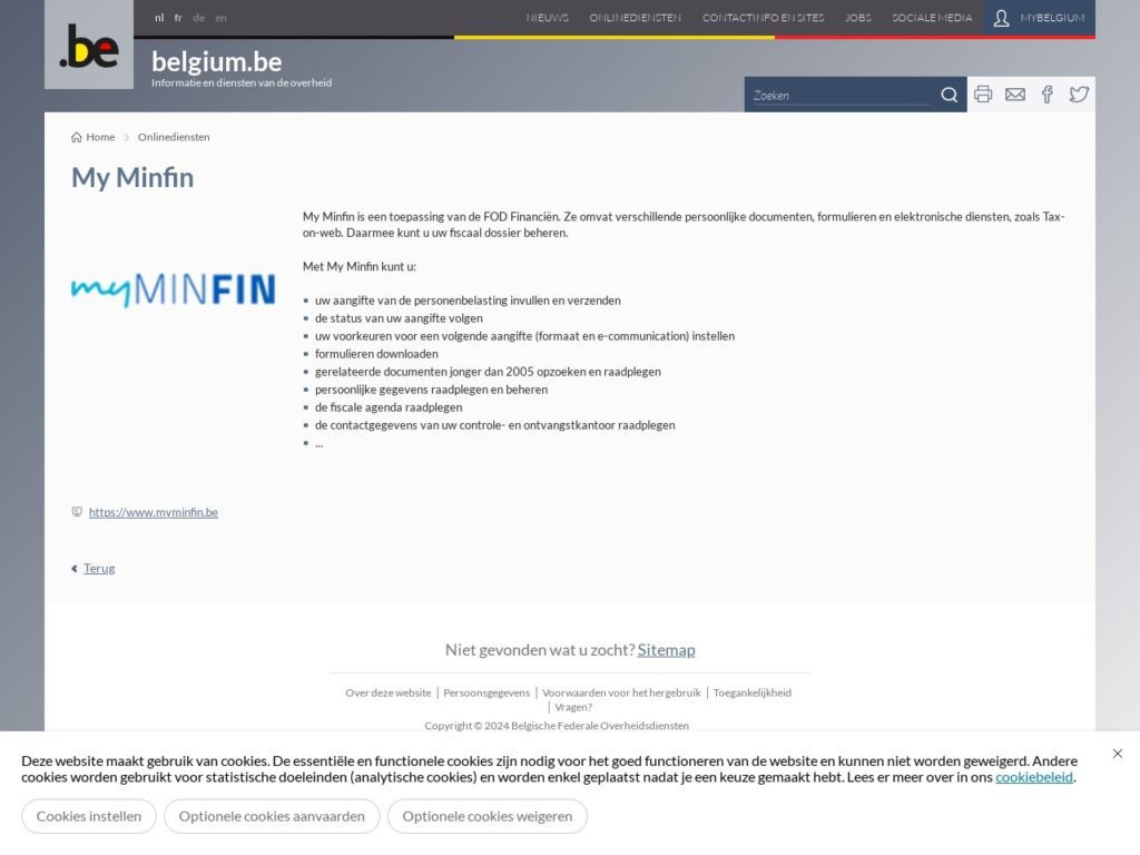 Inloggen bij My Fin – Inloggen Bij