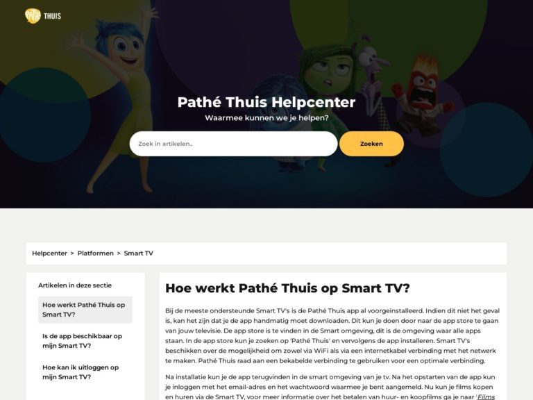 Inloggen bij Pathe Thuis Op Tv – Inloggen Bij