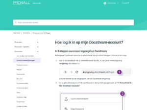 Inloggen bij Pro4all Docstream – Inloggen Bij