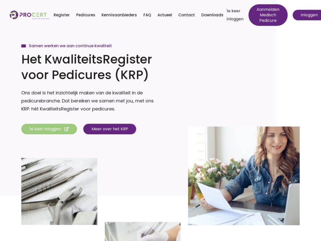 Inloggen bij Procert – Inloggen Bij