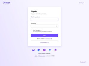 Inloggen bij Protonmail – Inloggen Bij