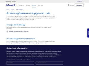 Inloggen bij Rabo Met Code – Inloggen Bij