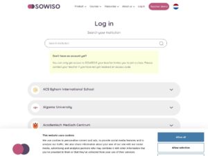Inloggen bij Sowiso – Inloggen Bij