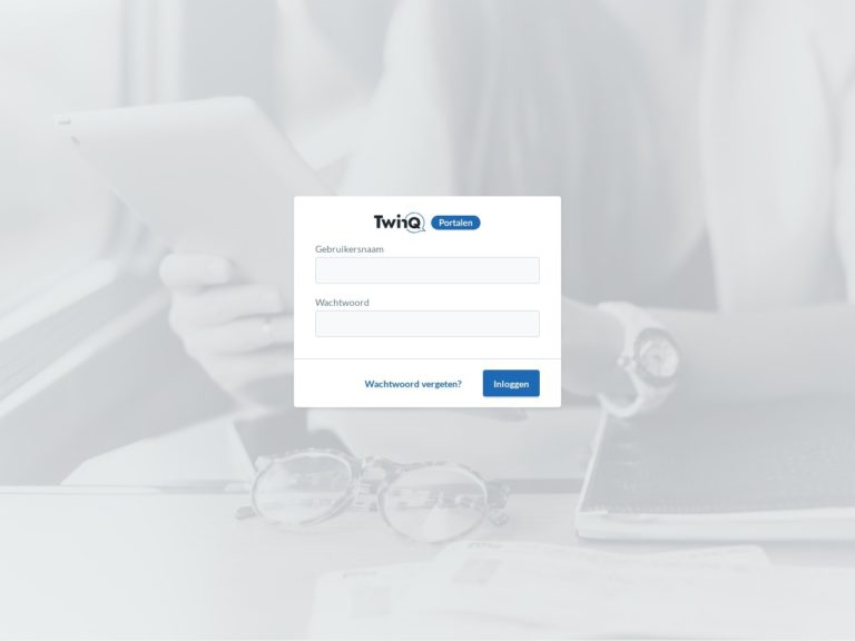 Inloggen bij Twinq Portaal – Inloggen Bij