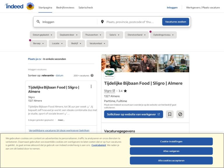 Inloggen bij Indeed – Inloggen Bij
