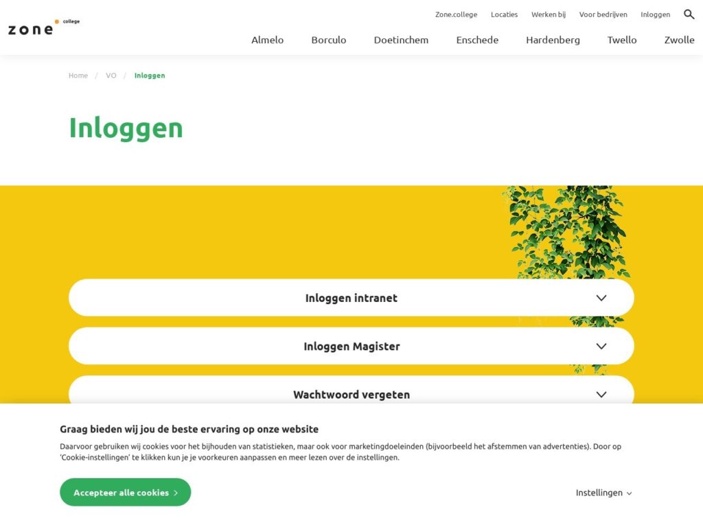 Inloggen bij Intranet – Inloggen Bij