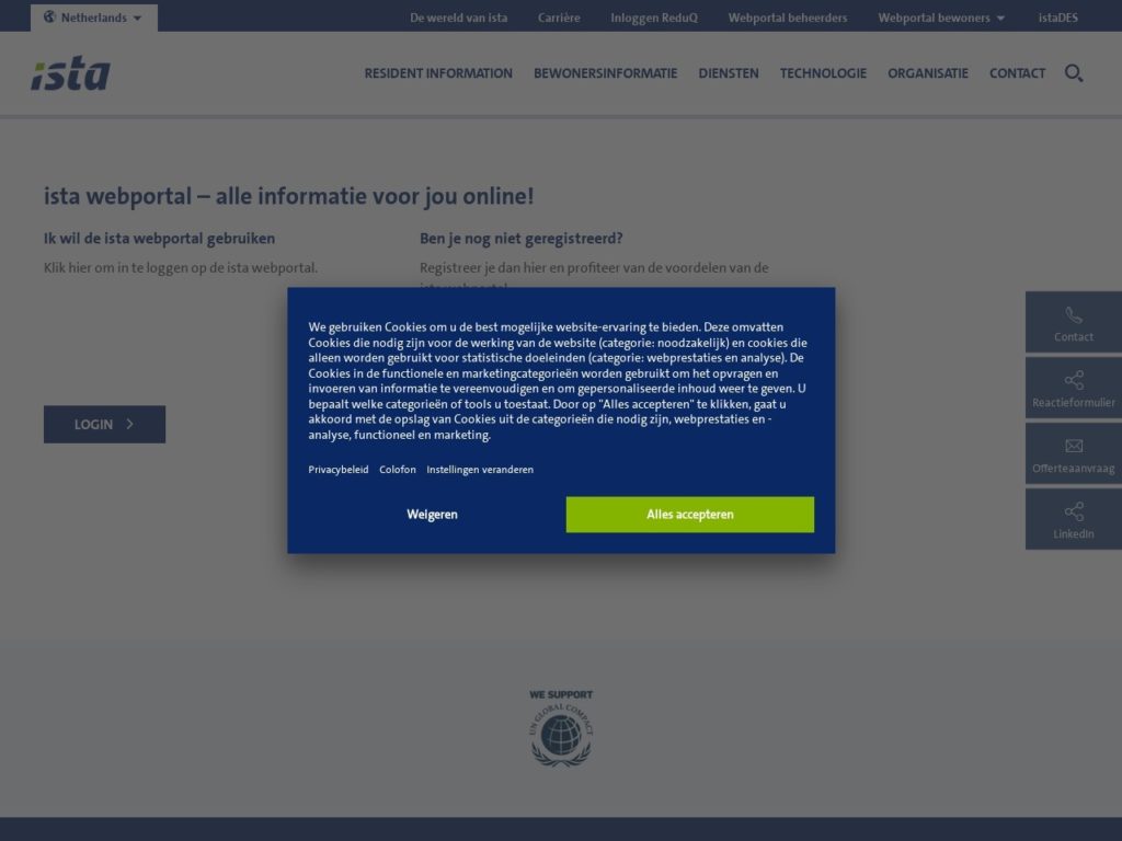 Inloggen bij Ista Nederland – Inloggen Bij